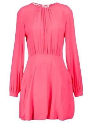 Stella McCartney Gathered Minidress - Pink