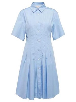 Marni Poplin Shirt Dress - Blue