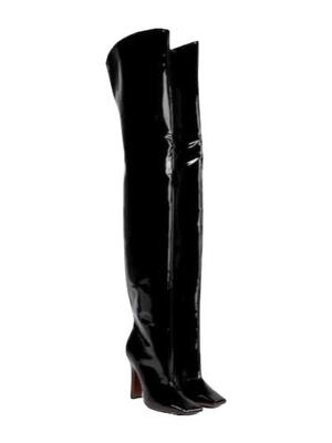 Vetements Boomerang Over-the-knee Boots - Black