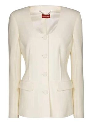 Altuzarra Tamaar Virgin Wool Jacket - Nude