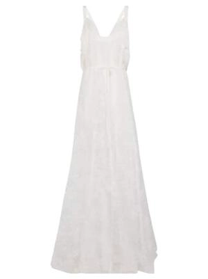 Brock Collection Talayah Floral Maxi Dress - White