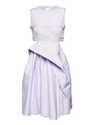 Cecilie Bahnsen Seero Cotton Mini Dress - White