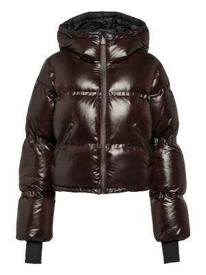 Aztech Mountain Minnie Cropped Down Ski Jacket - Black