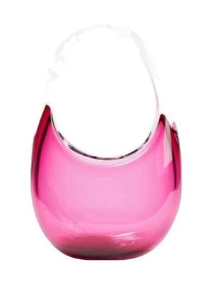 Coperni Swipe Mini Glass Shoulder Bag - Pink