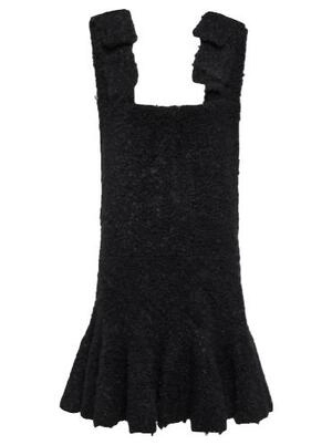 JIL SANDER Jil Sander Mohair Blend Bouclé Mini Dress