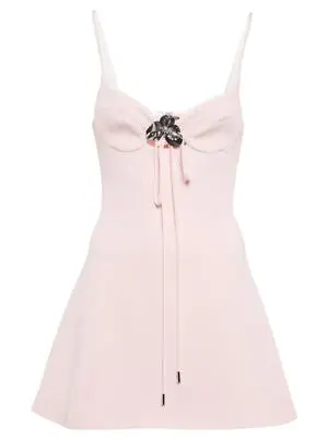DAVID KOMA David Koma Embellished Halterneck Mini Dress