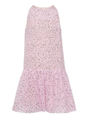 Oscar De La Renta Fil Coupé Minidress - Pink