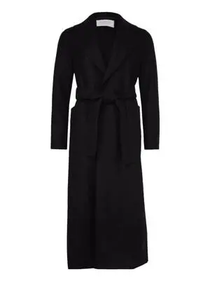 Harris Wharf London Maxi Coat - Black