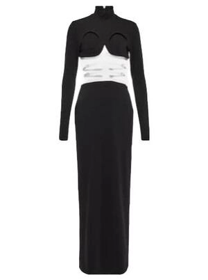 CHRISTOPHER KANE Cutout Maxi Dress - Black
