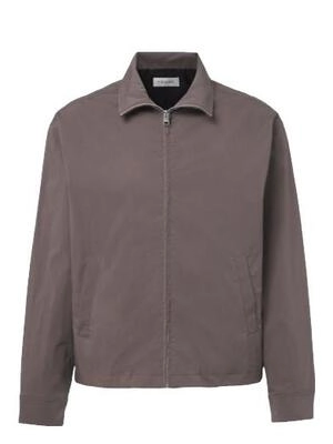 FRAME Cotton-blend Zip Jacket - Black
