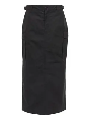 Wardrobe.NYC Belt Loop Work Skirt - Black