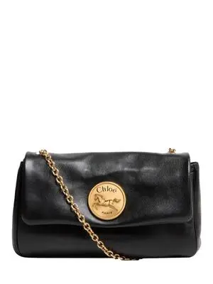 Chloé Heritage Shoulder Bag With Horse Motif - Black