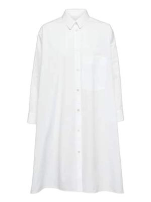 JIL SANDER Cotton Poplin Shirt - White