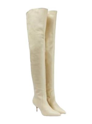 Magda Butrym Leather Over-the-knee Boots - Nude