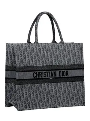 Dior Large Book Tote - Black