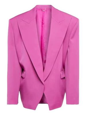 Magda Butrym Oversized Wool Blazer - Pink