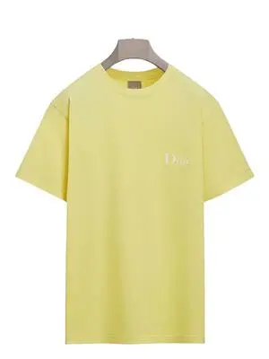 Dior T-shirt With Embroidery, Relaxed Fit - Yellow