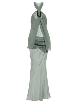 Christopher Esber Sleeveless Embellished Maxi Dress - Gray