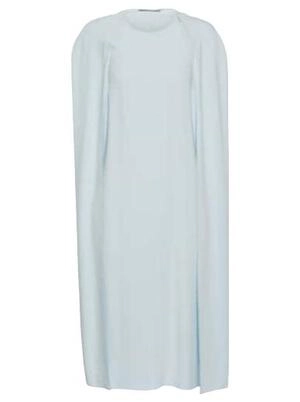 Stella McCartney Cape Cady Midi Dress - White