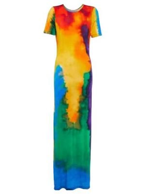 Rabanne Printed Maxi Dress - Multicolor