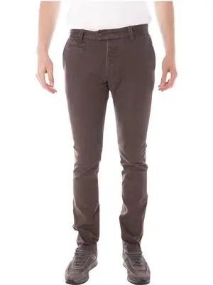 Emporio Armani Cotton Chinos - Brown