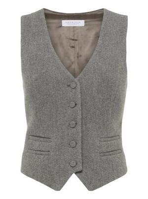 Gabriela Hearst Wool And Cashmere Vest - Gray