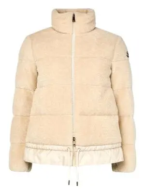 Moncler Padded Jacket With Embroidered Logo - No