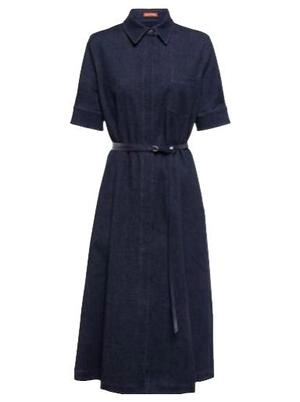 Altuzarra Kieran Denim Midi Dress - Black