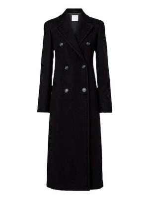 SPORTMAX Solid Virgin Wool Coat