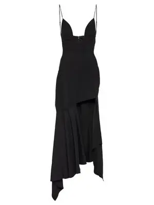 MUGLER Off-the-shoulder Dress - Black