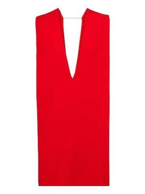 Sportmax Caped Minidress - Red