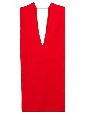 Sportmax Caped Minidress - Red