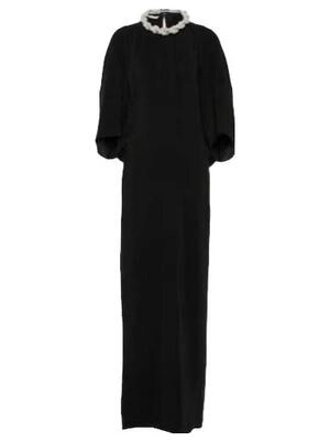 Stella McCartney Crystal Braided Maxi Dress - Black