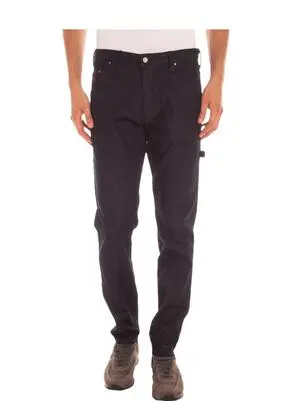Emporio Armani Logo Detail Denim - Black