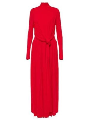 Proenza Schouler Long Sleeve Maxi Dress - Red