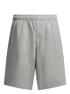 StÜssy Wide-leg Shorts With Elastic Waist - Gray