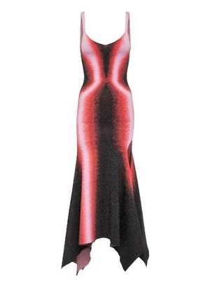 Y/PROJECT Y/Project Printed Knitted Midi Dress
