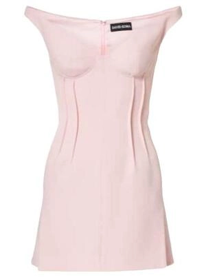 David Koma Off-the-shoulder Mini Dress - Pink