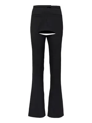 COURREGES Pocket Casual Pants - Black