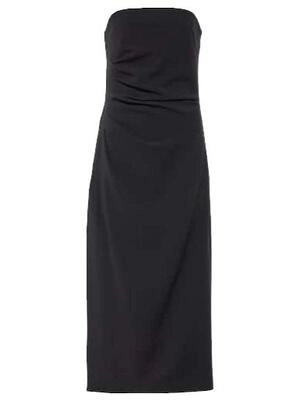 Proenza Schouler Strapless Midi Dress - Black