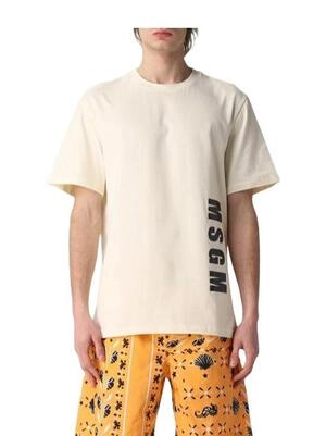 MSGM Logo-print T-shirt - White