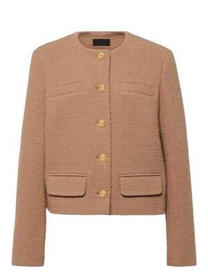 NILI LOTAN Nili Lotan Button-Down Casual Jacket With Flap Pockets