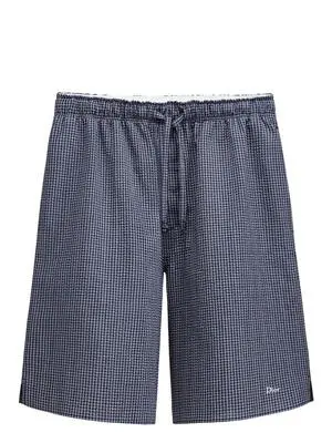 Dior Shorts With Embroidery - Blue
