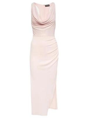 David Koma Embellished Midi Dress - Pink