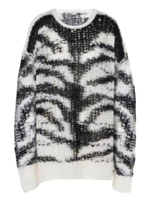Stella McCartney Crew Neck Knit Sweater - Black