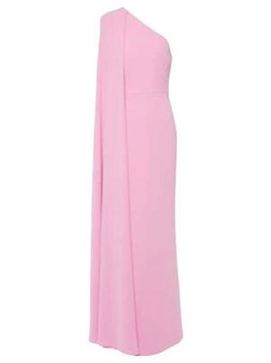 REBECCA VALLANCE Rebecca Vallance Odetta One-Shoulder Gown