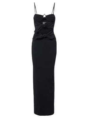 Christopher Esber Porto Cutout Maxi Dress - Black