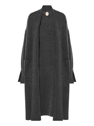 JARDIN DES ORANGERS JARDIN DES ORANGERS Long Sleeve Cardigan With Pockets And Side Vents