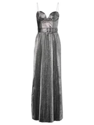 Rebecca Vallance Lumi Pleated Gown - Gray