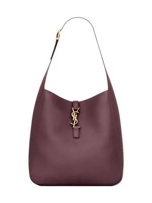 Saint Laurent Le 5 À 7 Bag In Grained Leather - Corps Red